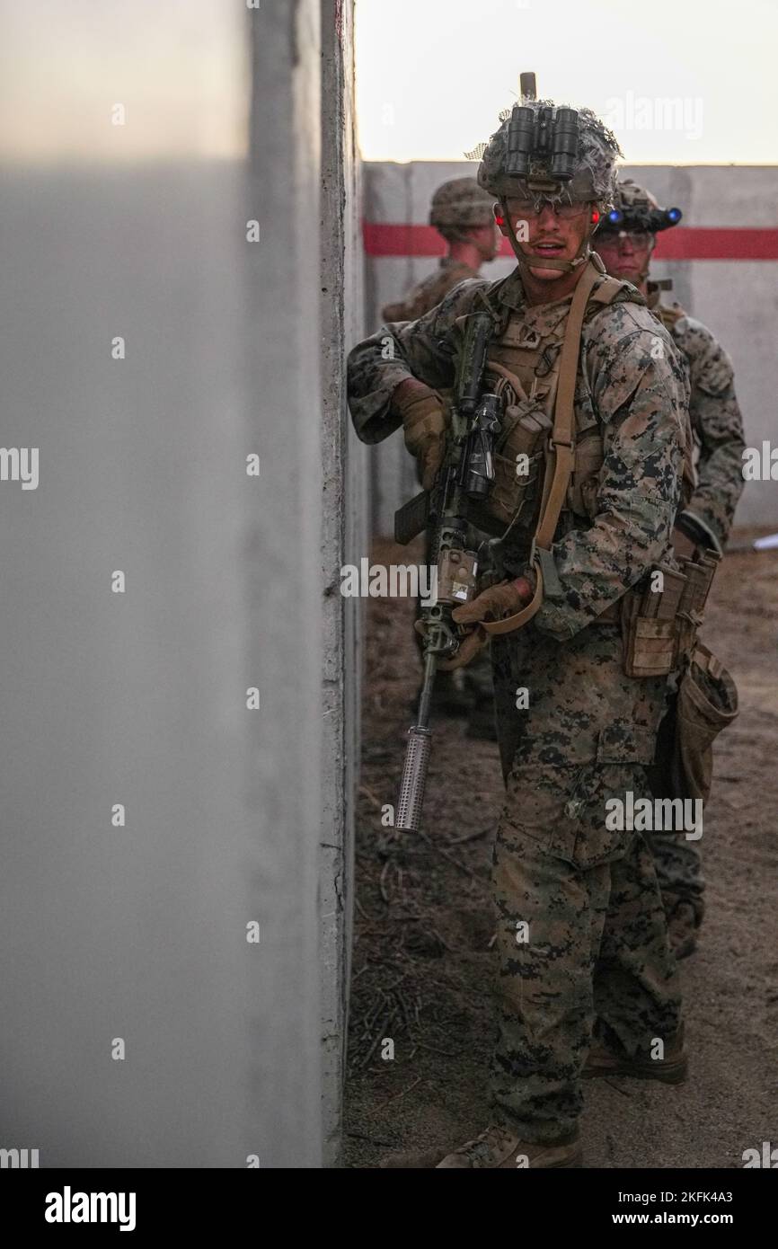 U.S. Marine Corps Cpl. Daniel Palmer, a fire team leader from ...