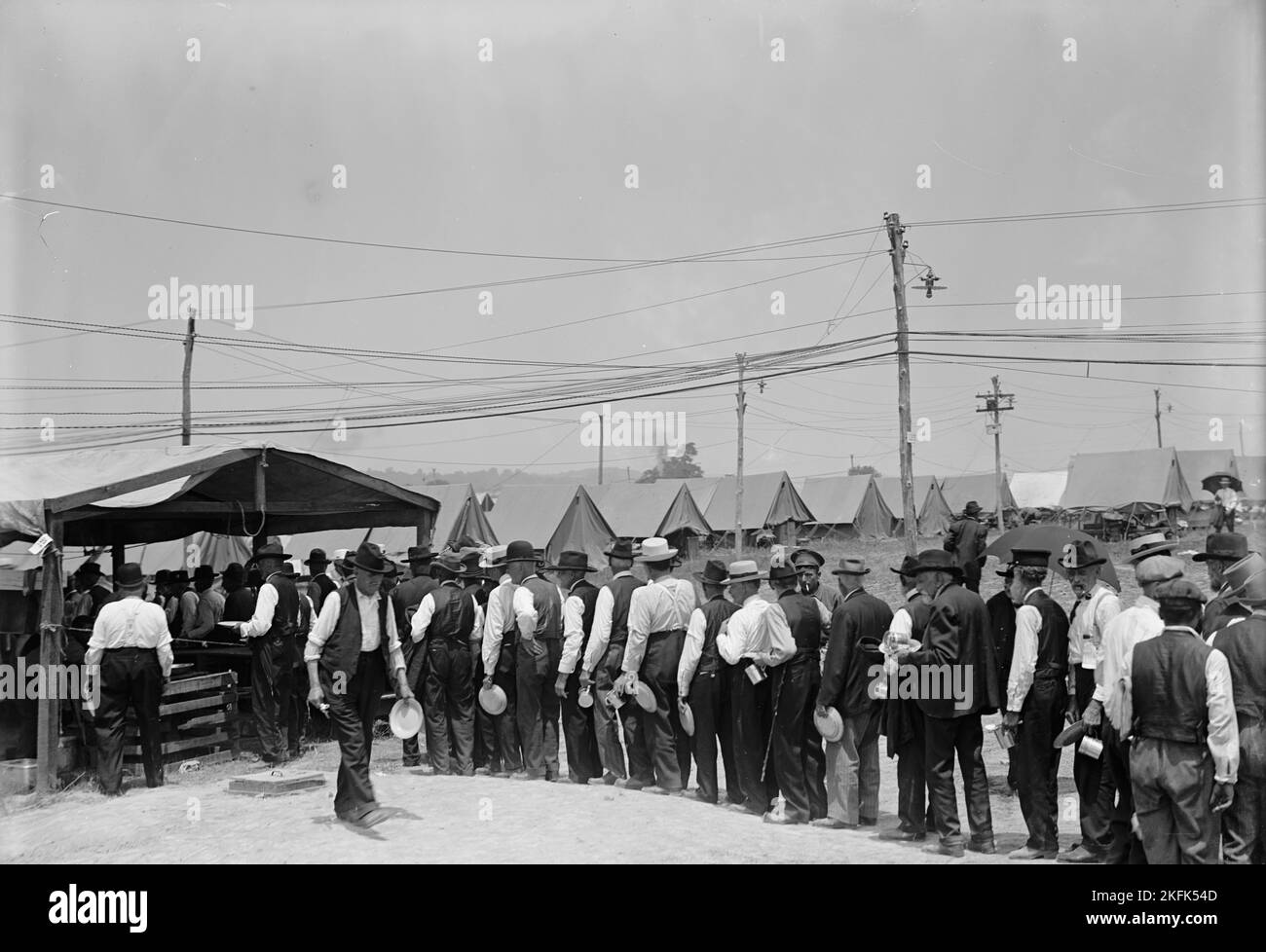 Gettysburg Reunion: G.A.R. & U.C.V. - Scenes at The Encampment, 1913 ...