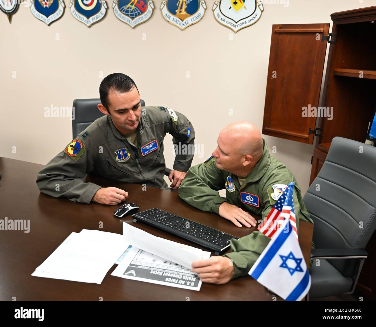 U.S. Air Force Capt Eric Chapman, 152nd Operations Officer and Chief ...