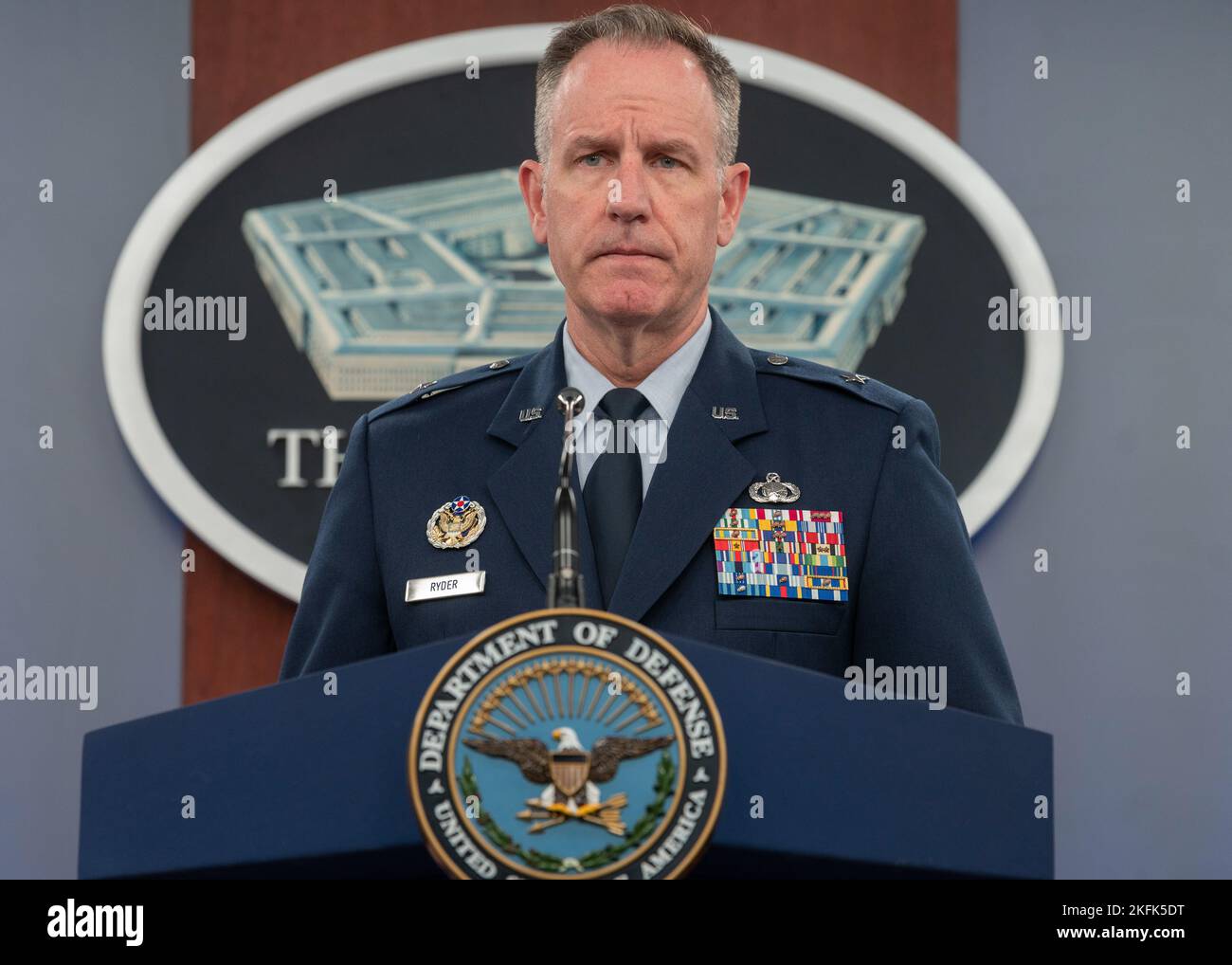 Air force brig gen pat ryder hi-res stock photography and images - Alamy
