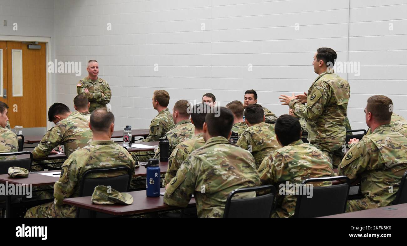 Aviation Captain's Career Course students have an opportunity to ask ...