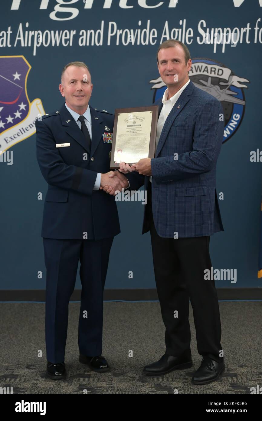 U.S. Air Force Brig. Gen. David May, the Wisconsin National Guard's ...