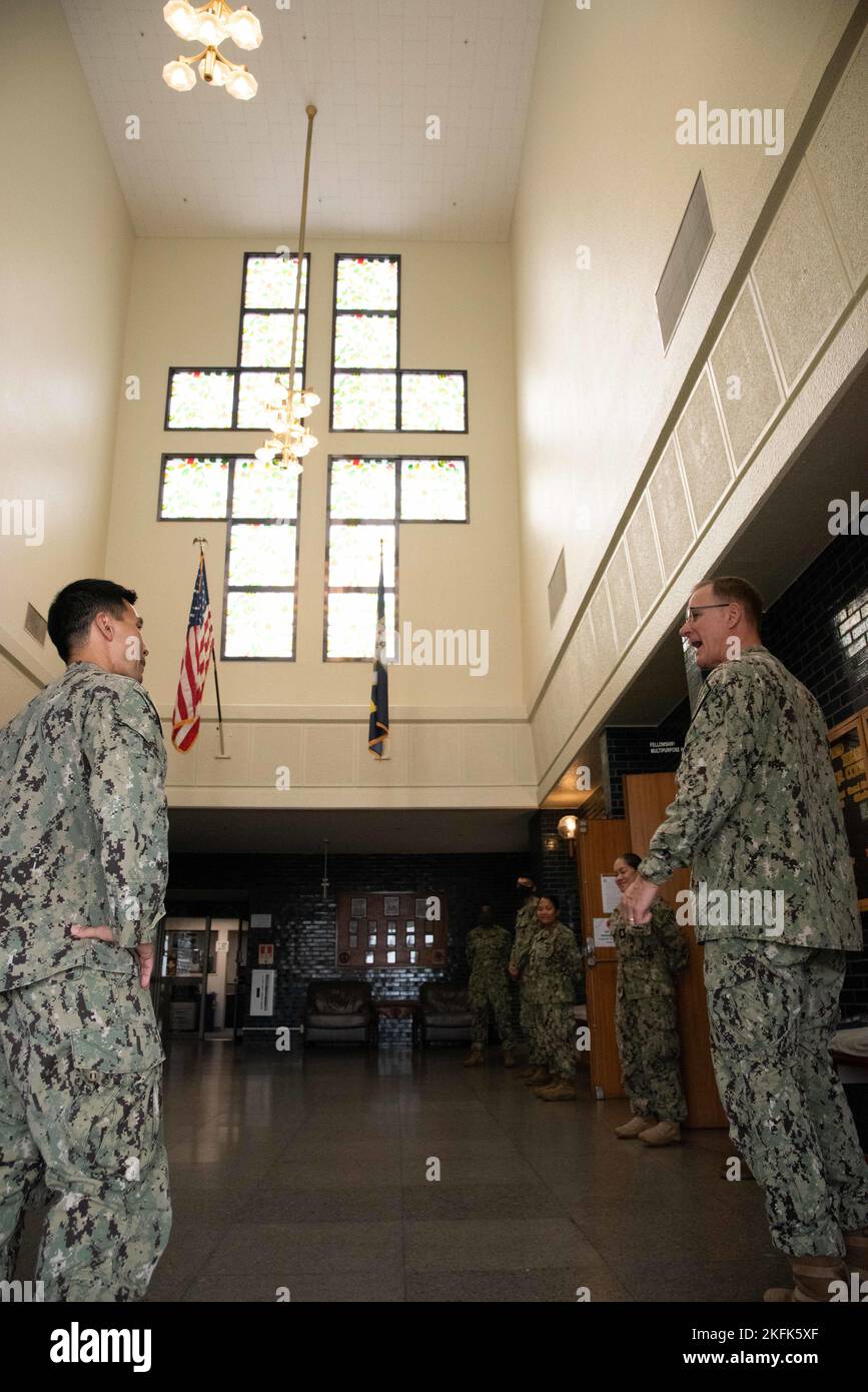 YOKOSUKA, Japan (Sept. 22, 2022) — Vice Adm. Yancy Lindsey, Commander ...