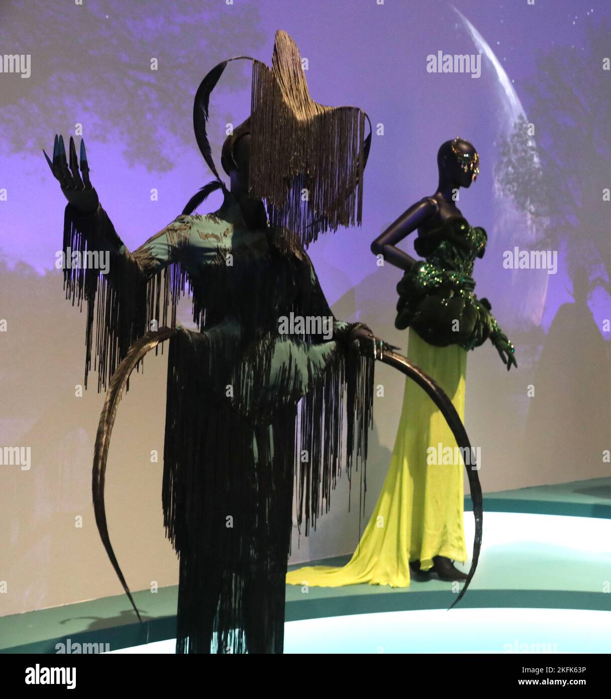 November 18, 2022, New York City, New York, USA: Fashion by designer ...