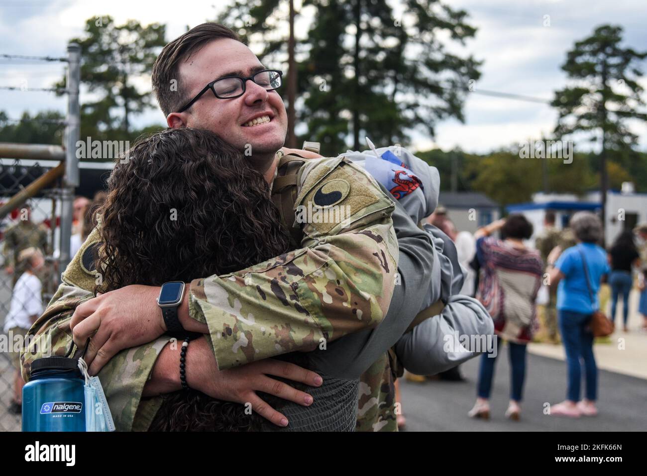 The first group of Virginia National Guard Soldiers assigned to Task ...