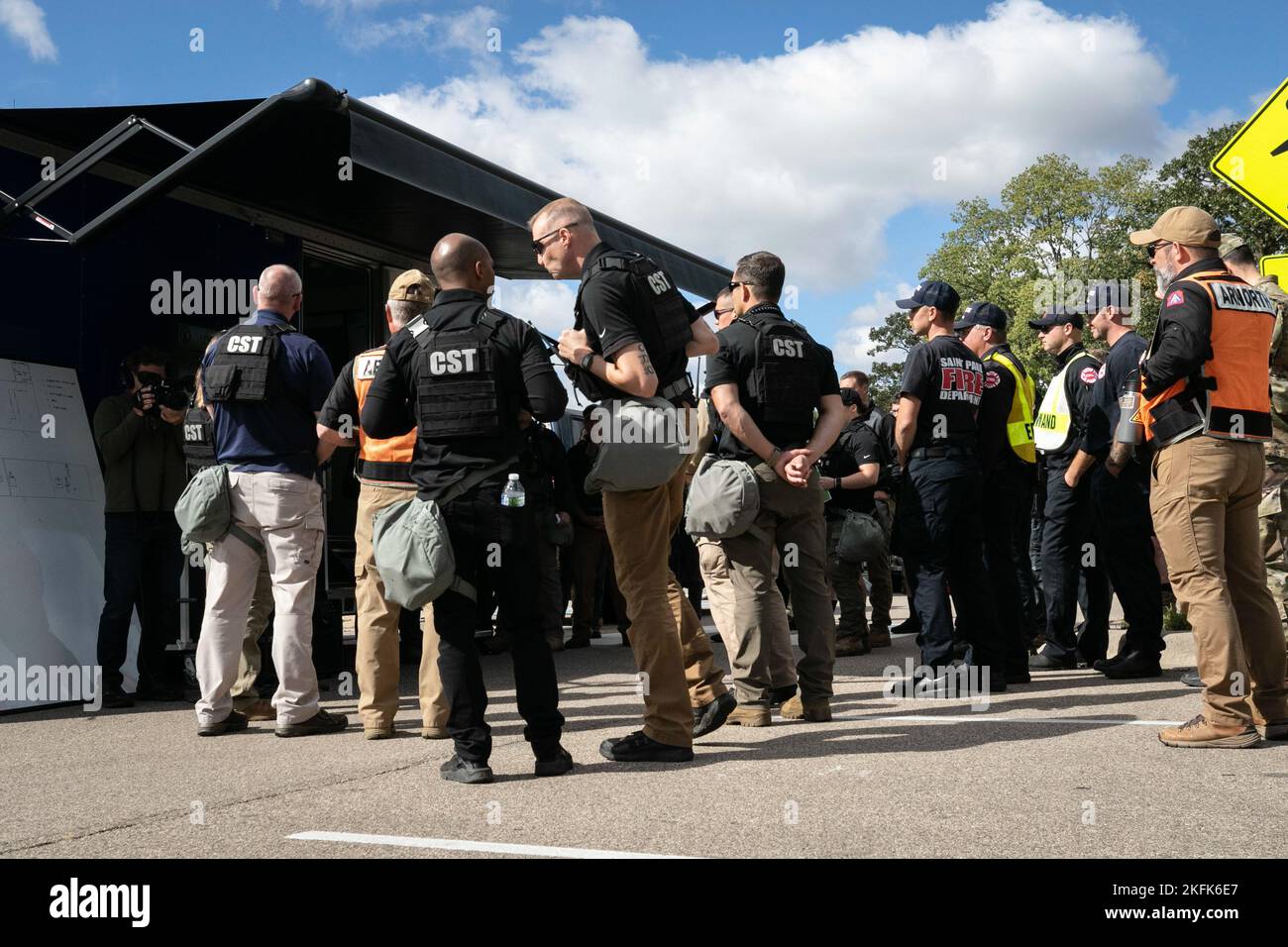 The Minnesota National Guard’s 55th Civil Support Team conducts a ...