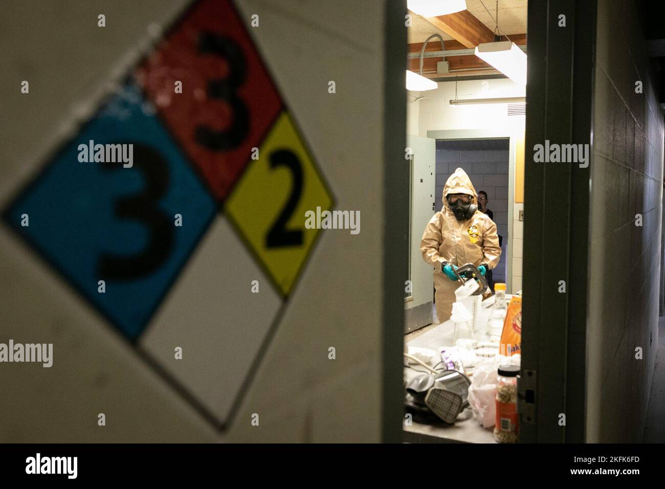 Members of the Minnesota National Guard’s 55th Civil Support Team ...