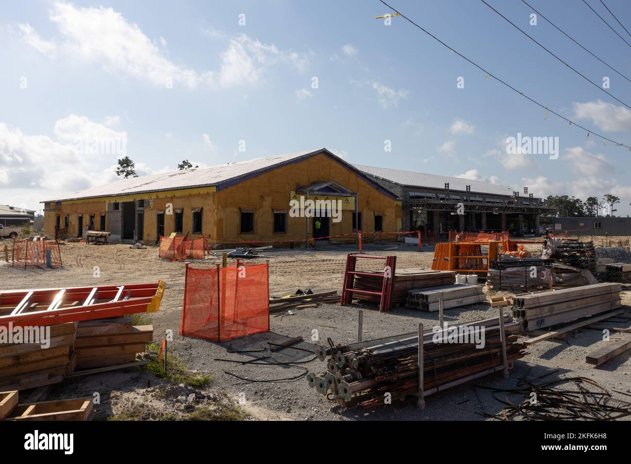 A brand new fire station at Courthouse Bay, located on Marine Corps ...