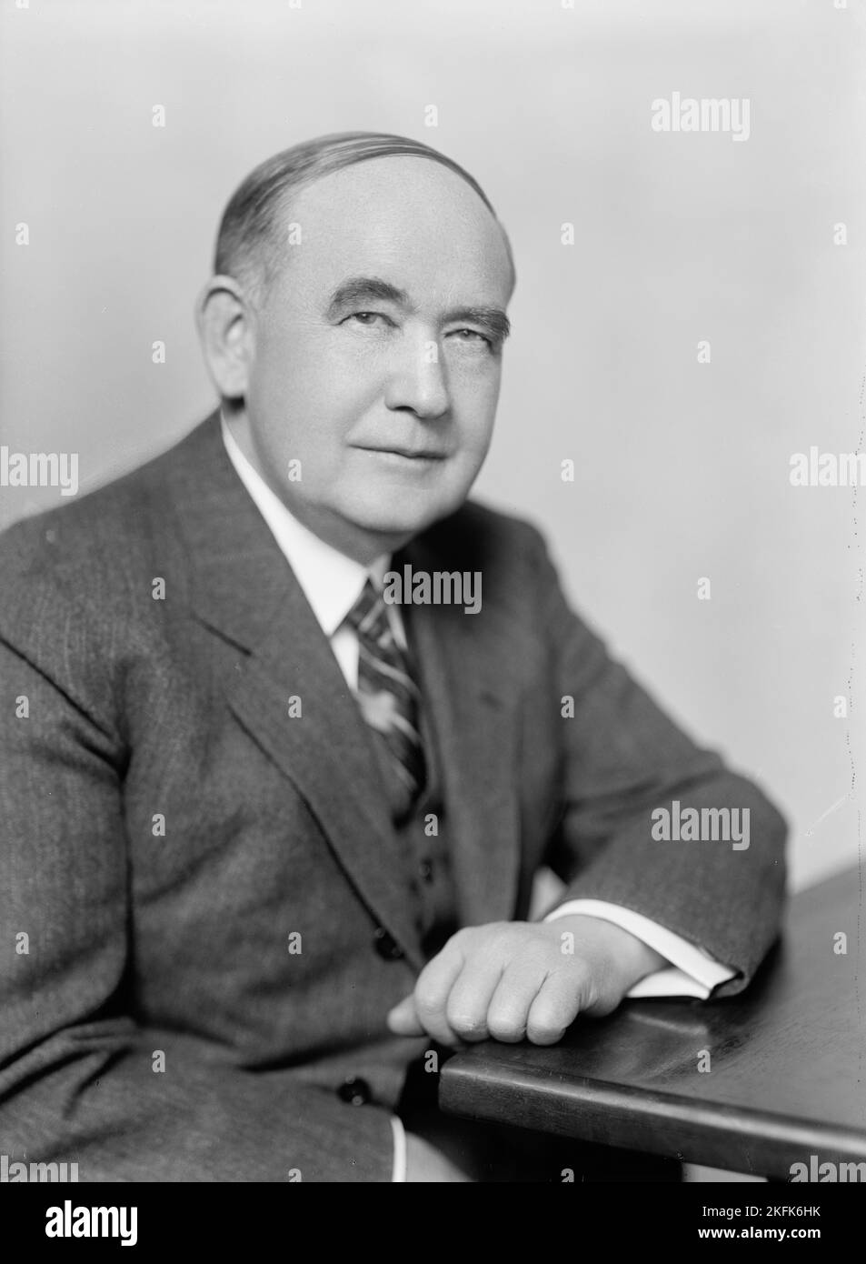 Cummings, Walter J. - Portrait, 1934 Stock Photo - Alamy