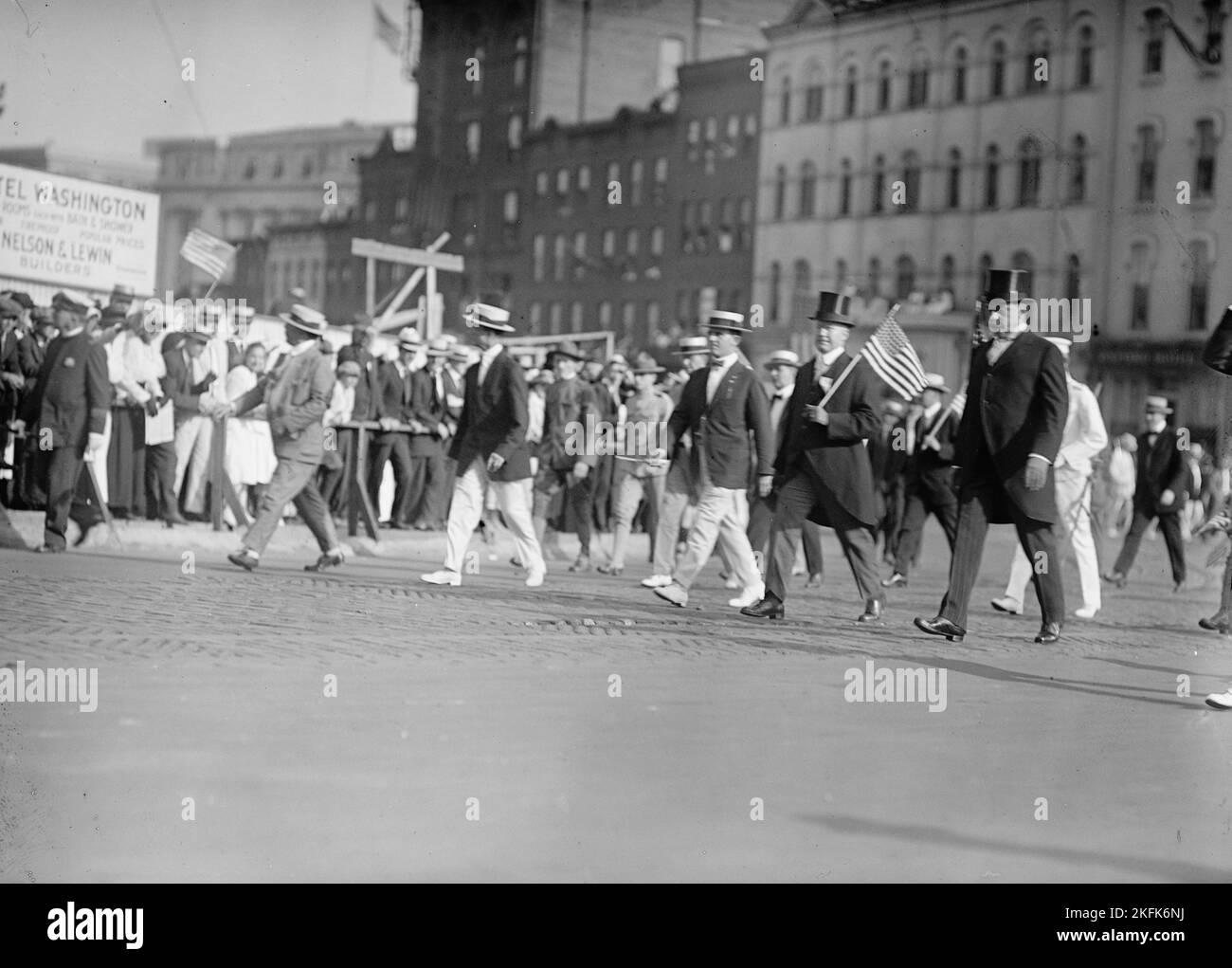 Charles J. Columbus of D.C. - Draft Parade, Washington, 1917. First ...