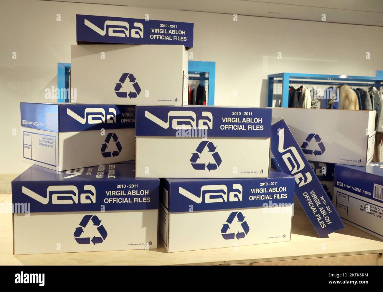 November 18, 2022, New York City, New York, USA: Designs by Virgil ...