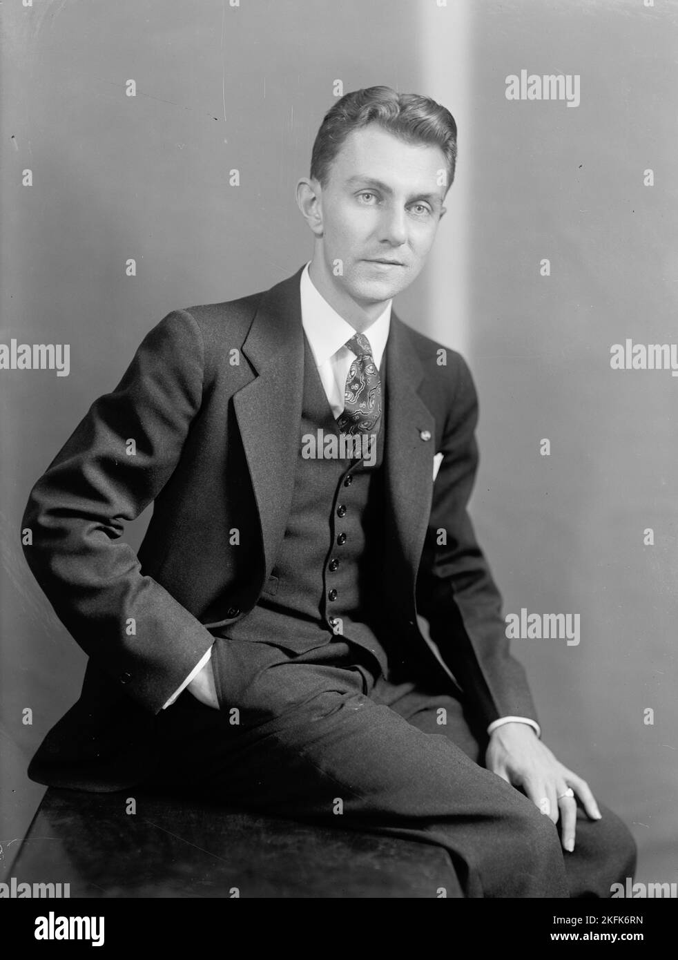 Clarke P. Cole, Portrait, 1933 Stock Photo - Alamy