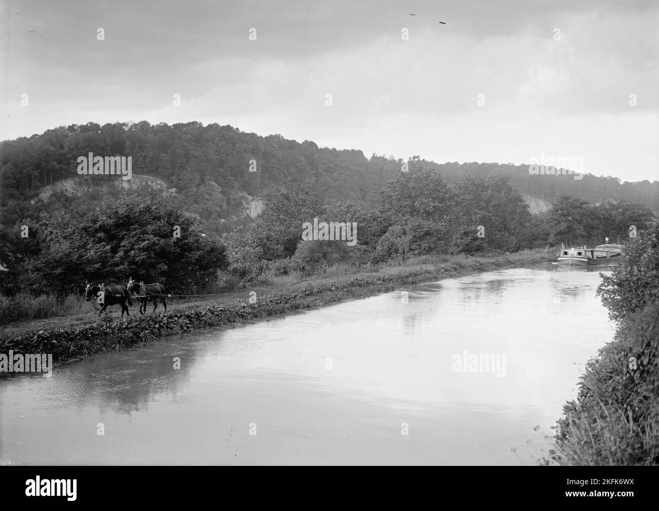 Chesapeake & Ohio Canal, 1915. The C&O Canal operated from 1831 until ...