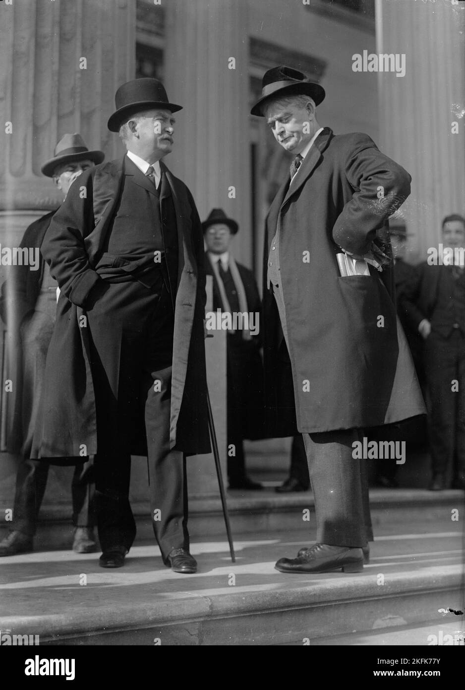 Frank Buchanan, Rep. from Illinois, Right, with Thomas William Lawson ...
