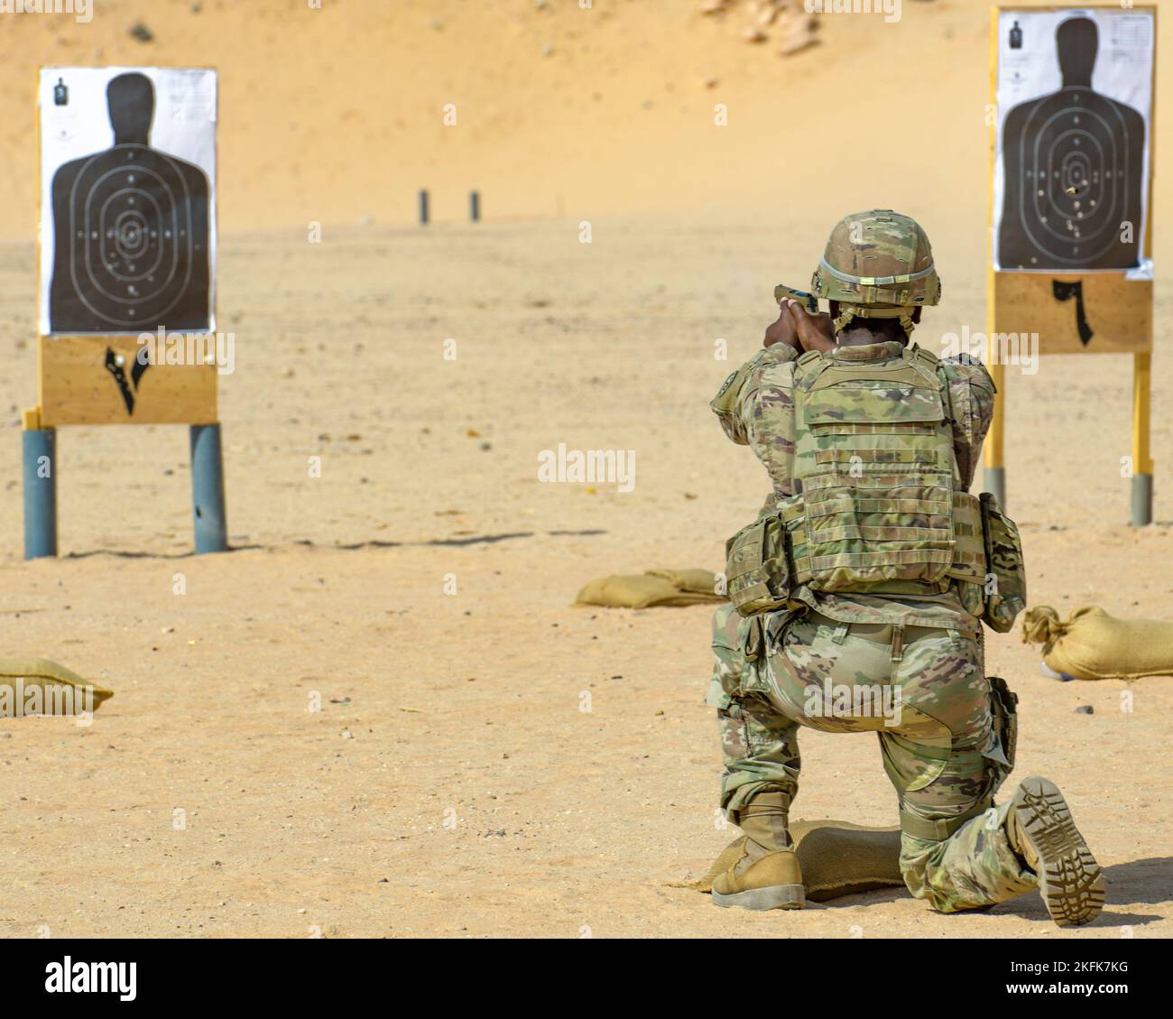 A U.S. Soldier with Task Force Americal from the 1st Battalion, 182nd ...