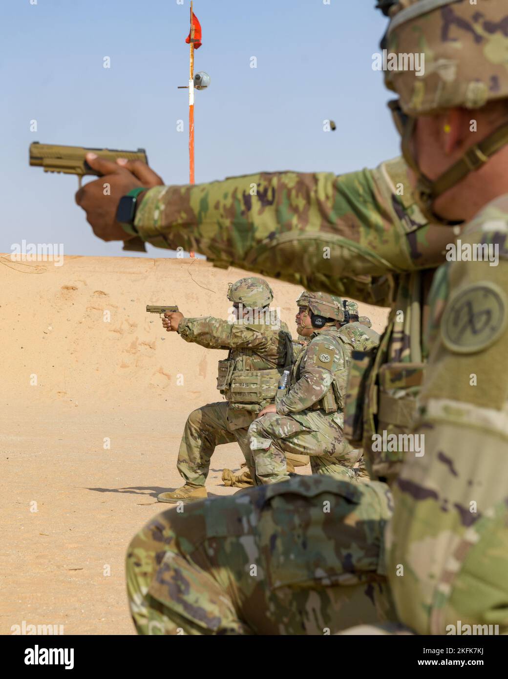 U.S. Soldiers with Task Force Americal from the 1st Battalion, 182nd ...