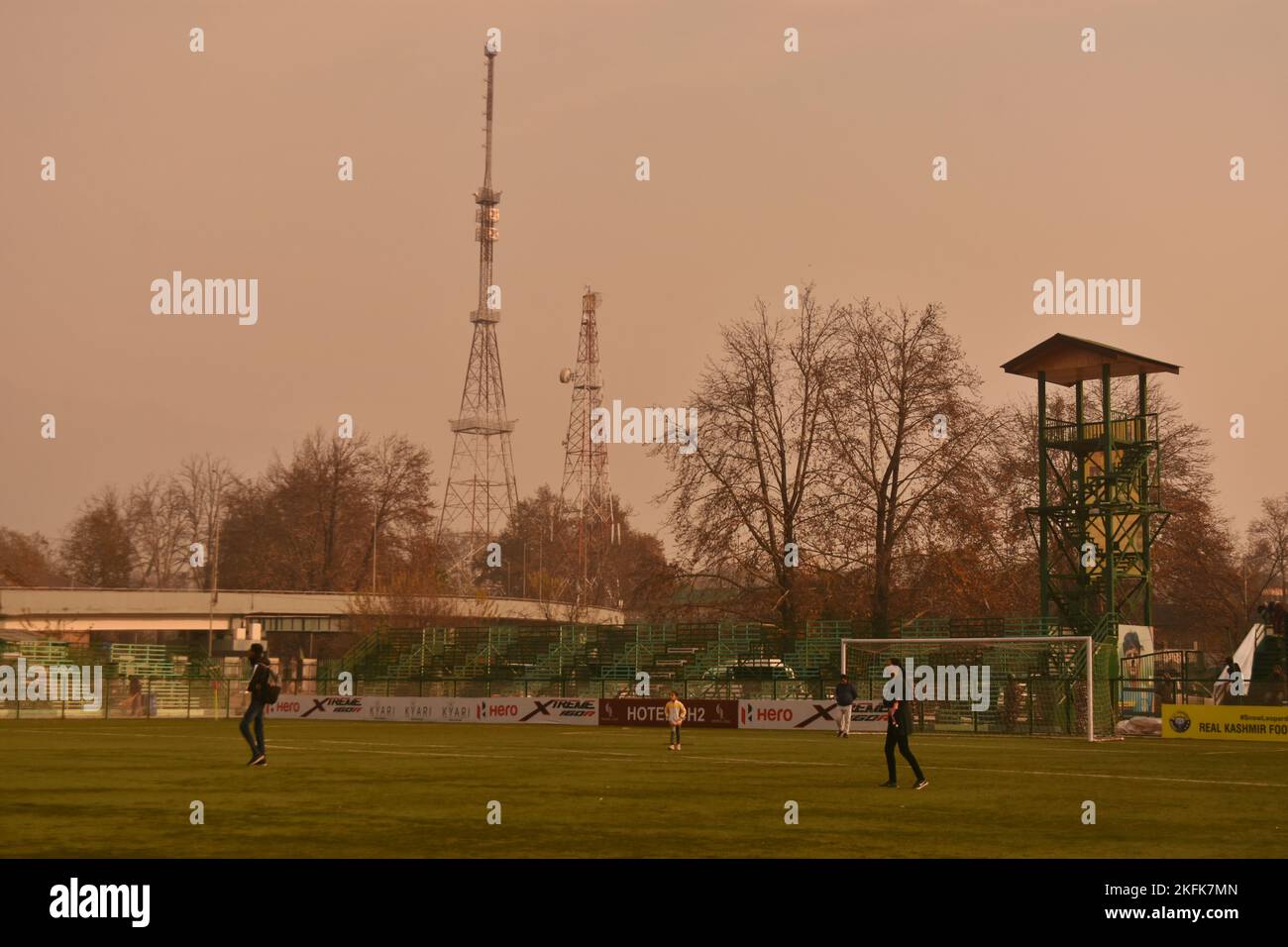 Srinagar football stadium hi-res stock photography and images - Alamy
