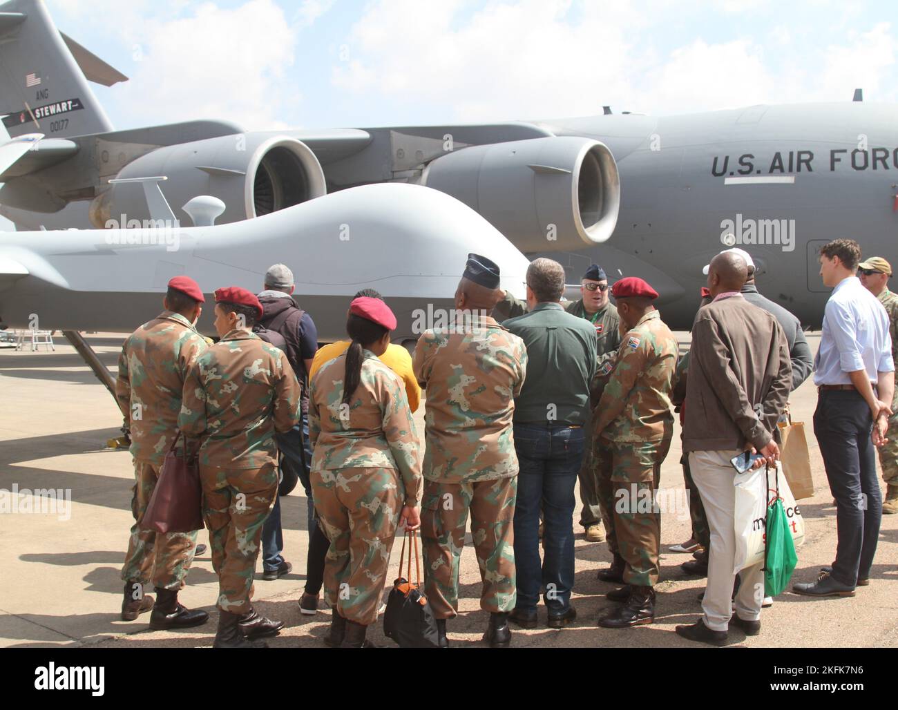 An Airman from the New York Air National Guard’s 174th Attack Wing ...