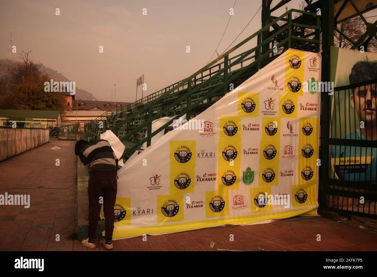 Srinagar football stadium hi-res stock photography and images - Alamy