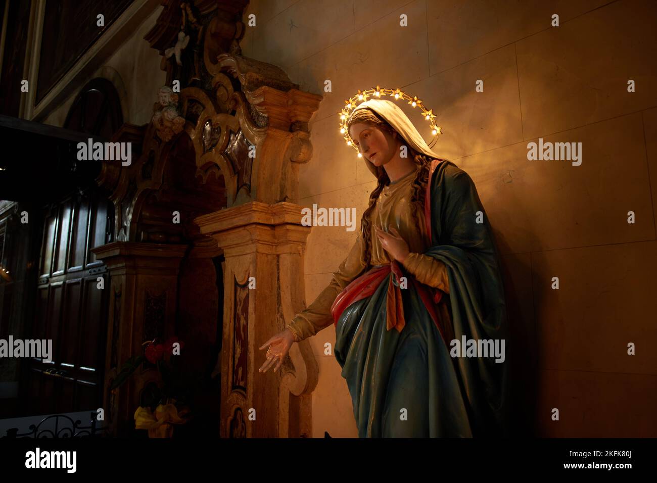 Virgin mary temple hi-res stock photography and images - Alamy