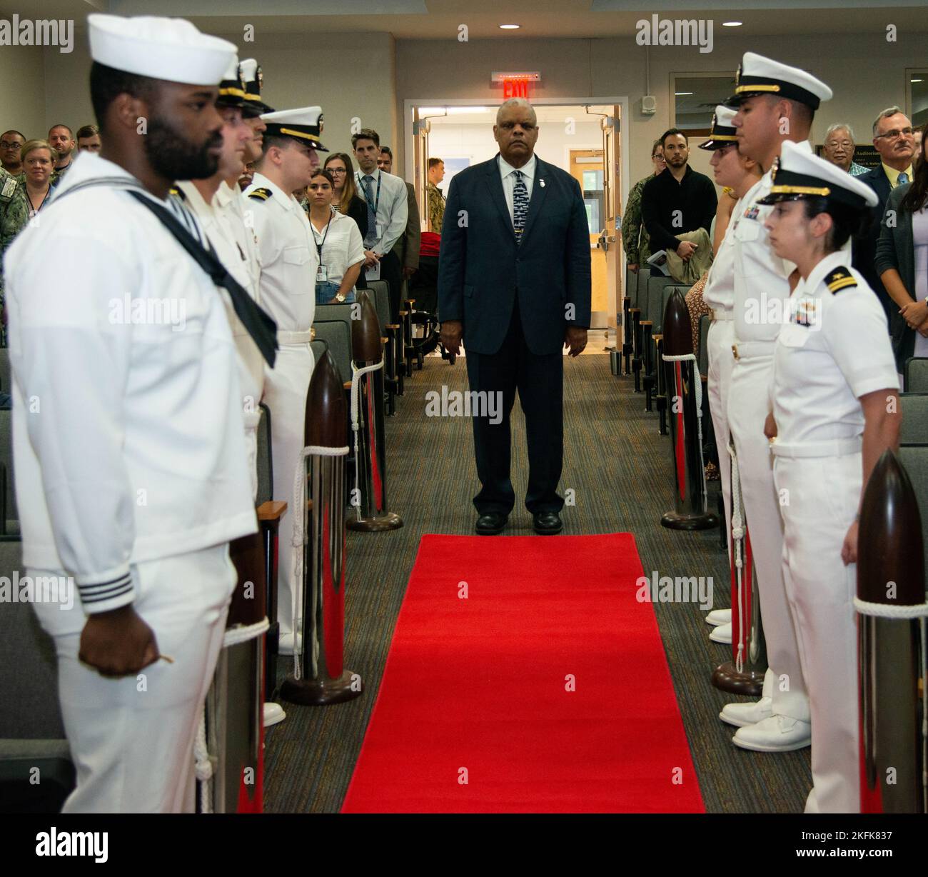 NEWPORT, R.I. (Sept. 22, 2022) Retired U.S. Navy Rear Adm. Sinclair ...