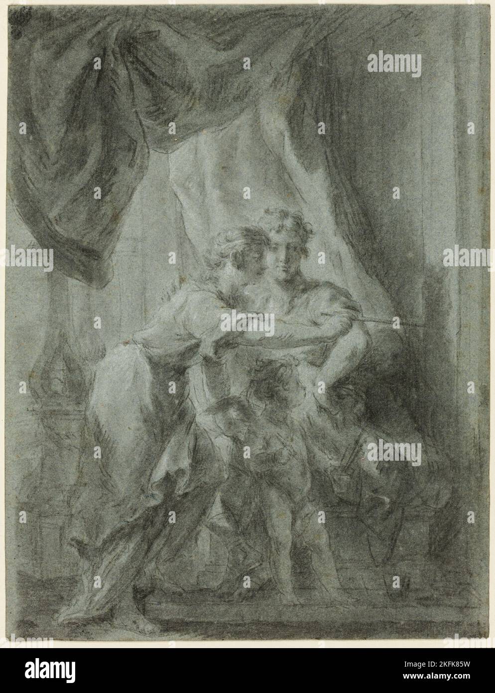 Mars and cupid allegory hi-res stock photography and images - Alamy