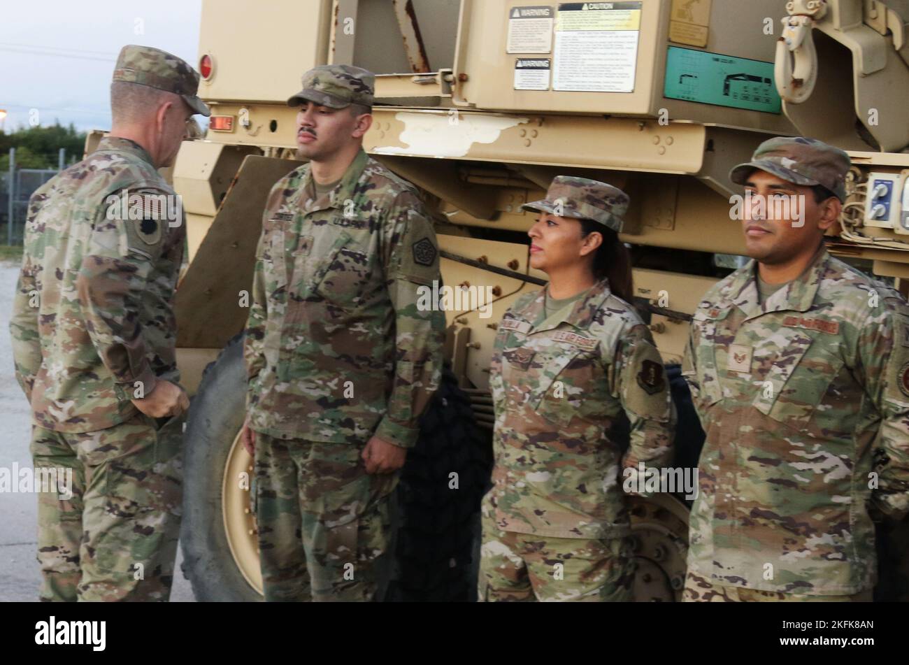 Air Force Maj. Gen. Rich Neely, the Adjutant General of Illinois and ...