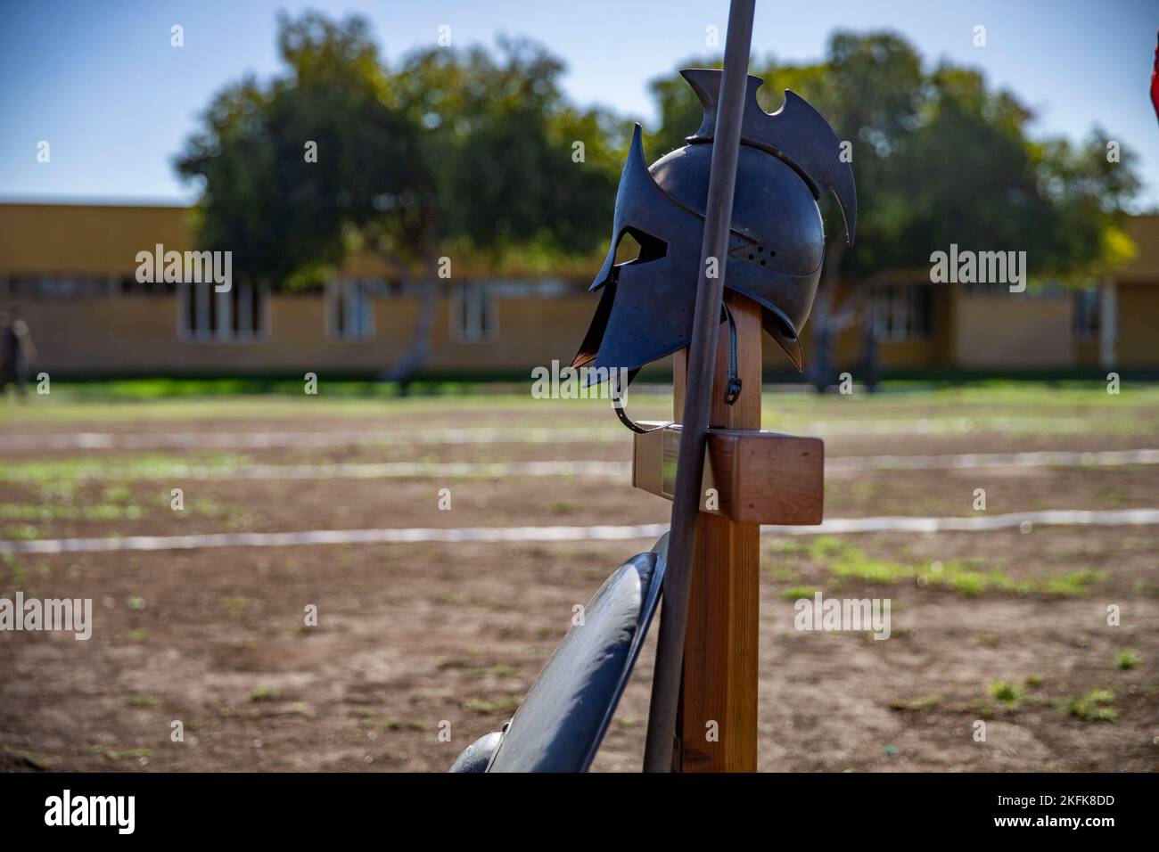 A display represents the Atlas Games at Marine Corps Recruit Depot San ...