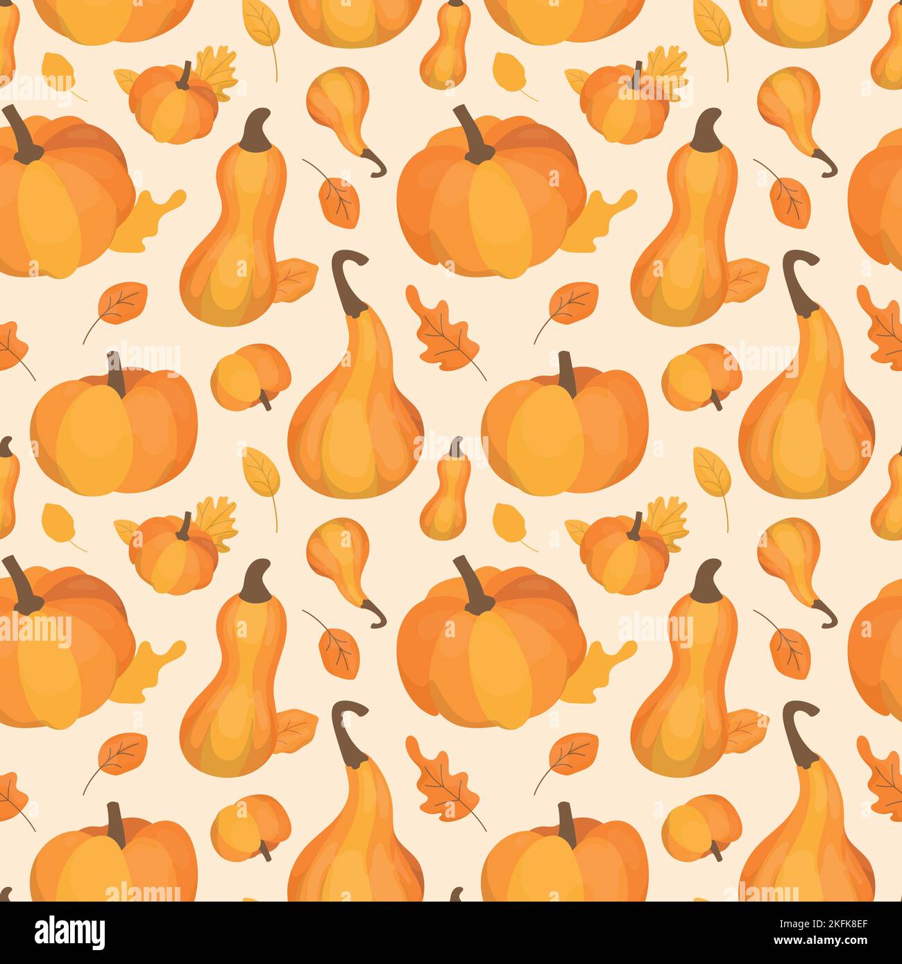 Colorful repetitive pattern background Fall season related, made of ...