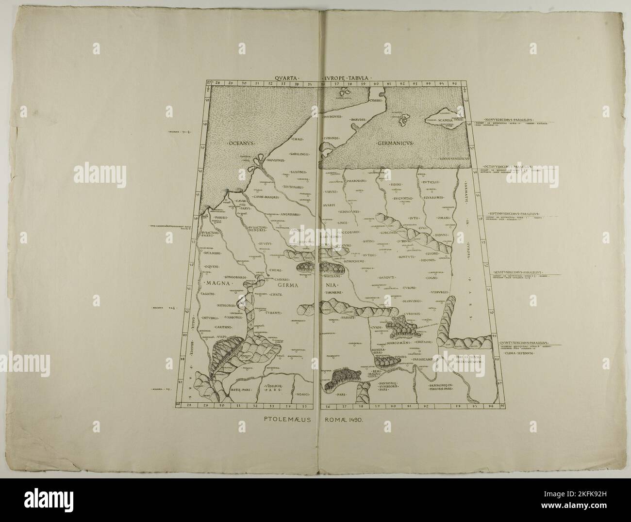 Map of europe in the 15th century hi-res stock photography and images ...