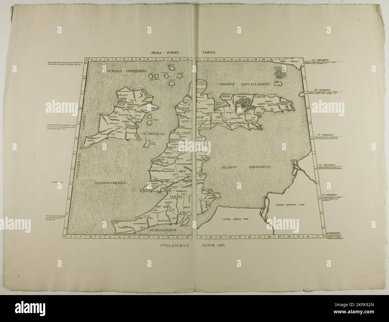 Map of europe in the 15th century hi-res stock photography and images ...