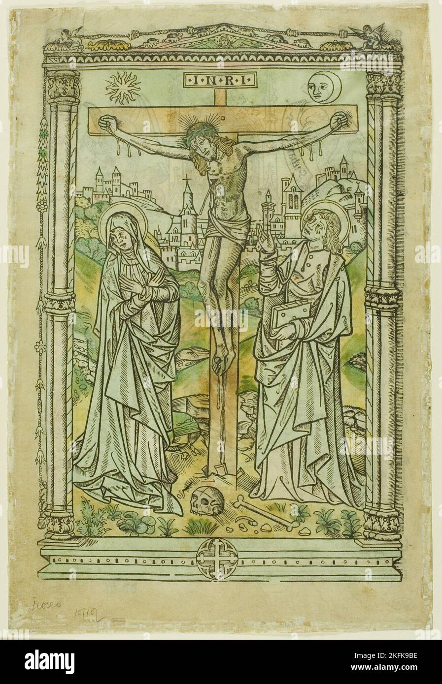 Jesus crucified coloring hi-res stock photography and images - Alamy