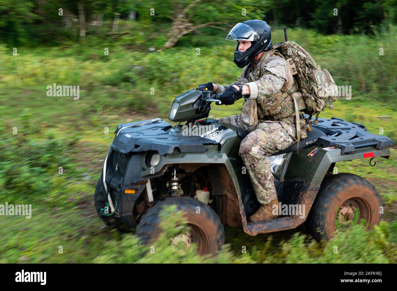 U.S. Air Force Senior Airman Dwayne Lopez, 36th Security Forces ...