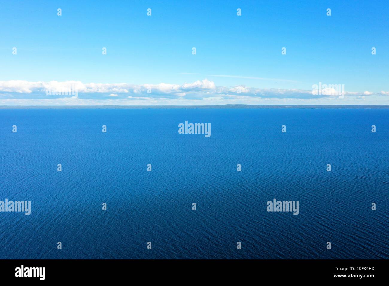 Aerial view of a crystal clear sea water texture. View from above ...