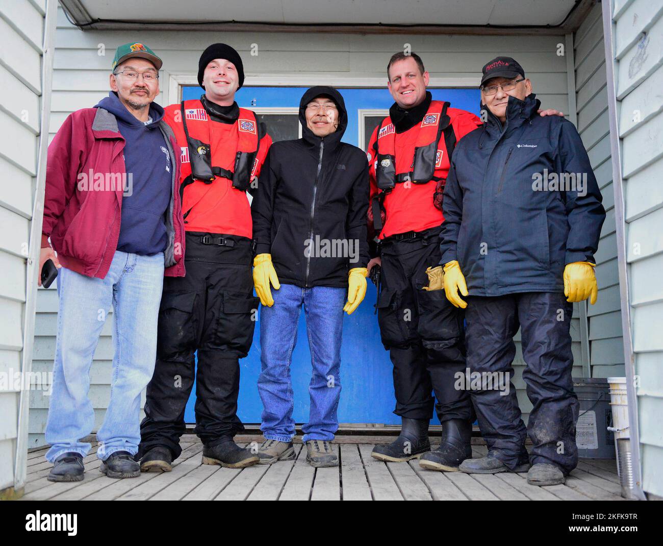 The crew of Coast Guard Cutter Stratton (WMSL 752) visited the ...