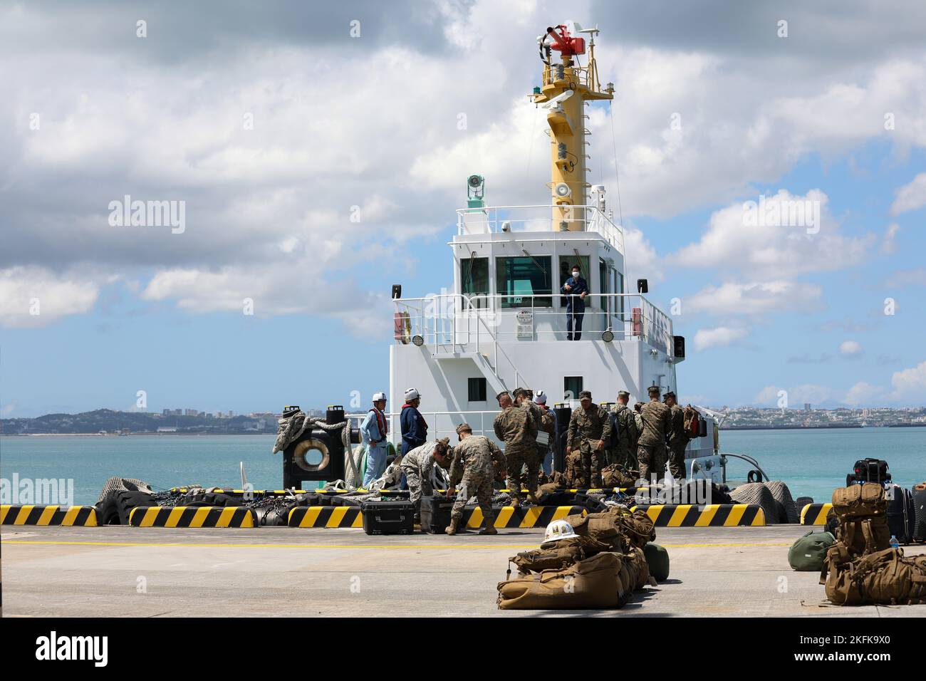 U.S. Marines with Combat Logistics Regiment 37, 3rd Marine Logistics ...