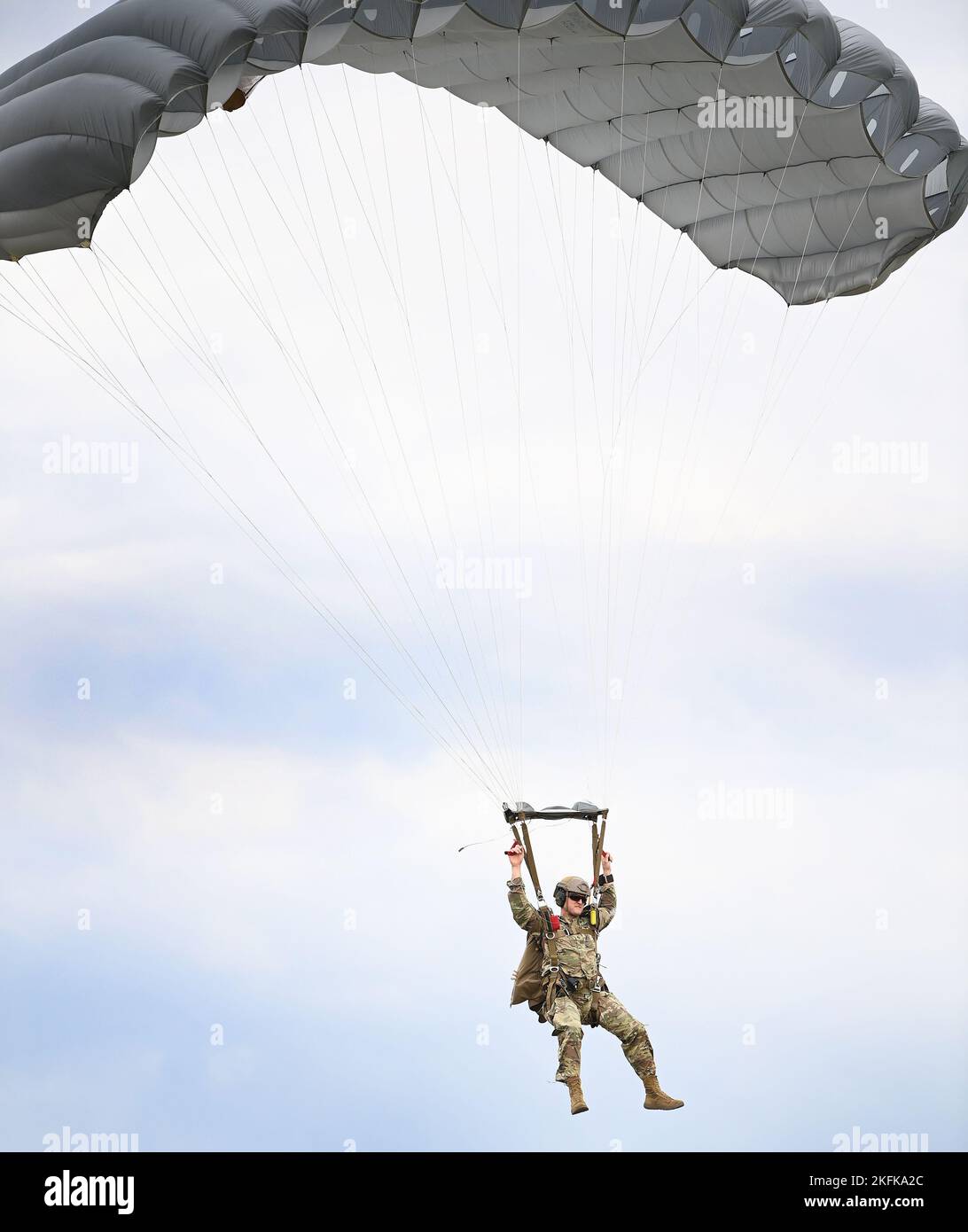 A Soldier from the U.S. Army John F. Kennedy Special Warfare Center and ...