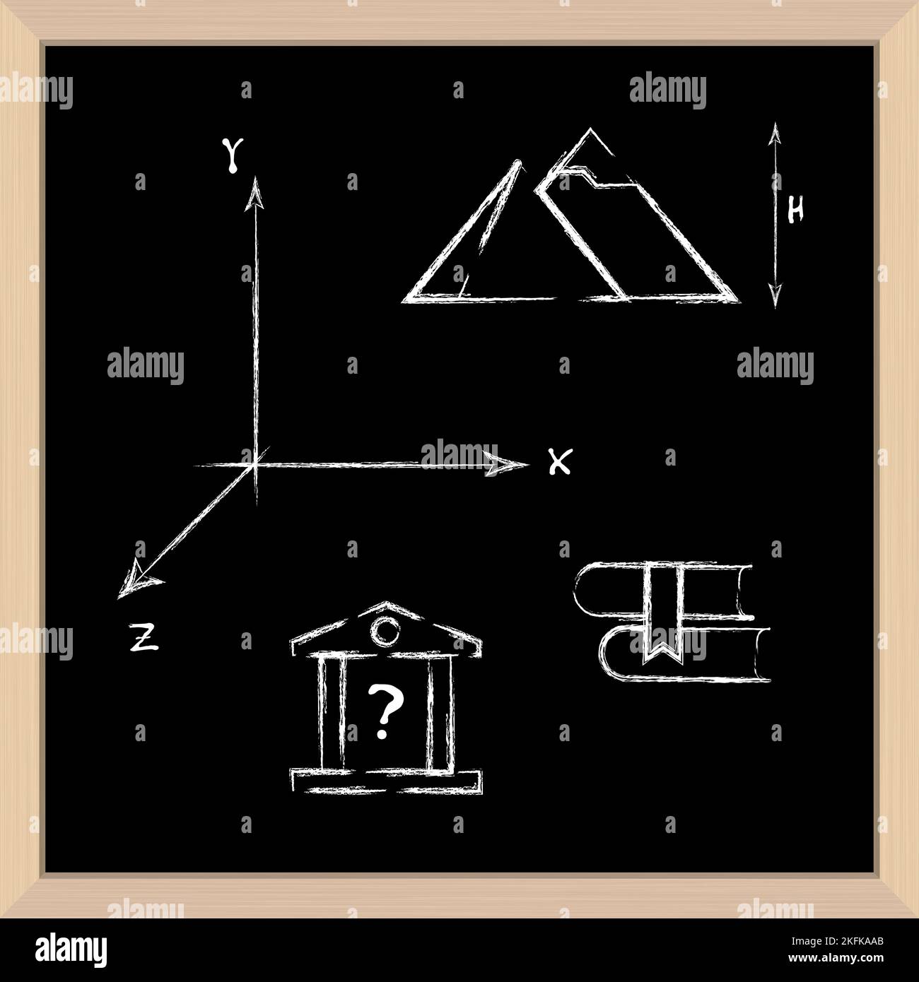 3d axes hi-res stock photography and images - Alamy