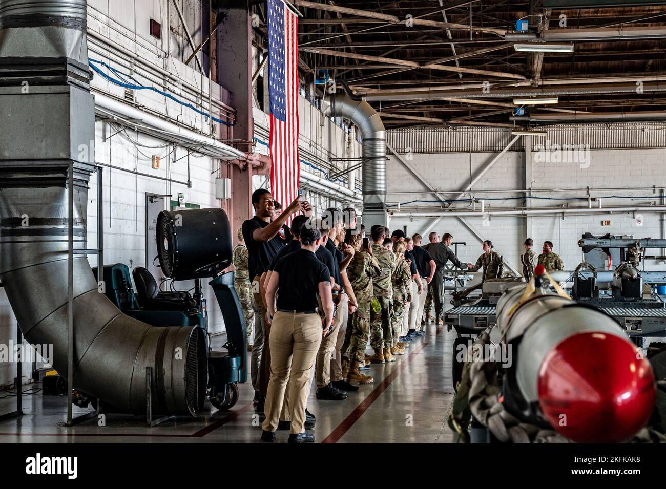 U.S. Air Force ROTC cadets from the University of Southern Alabama ...