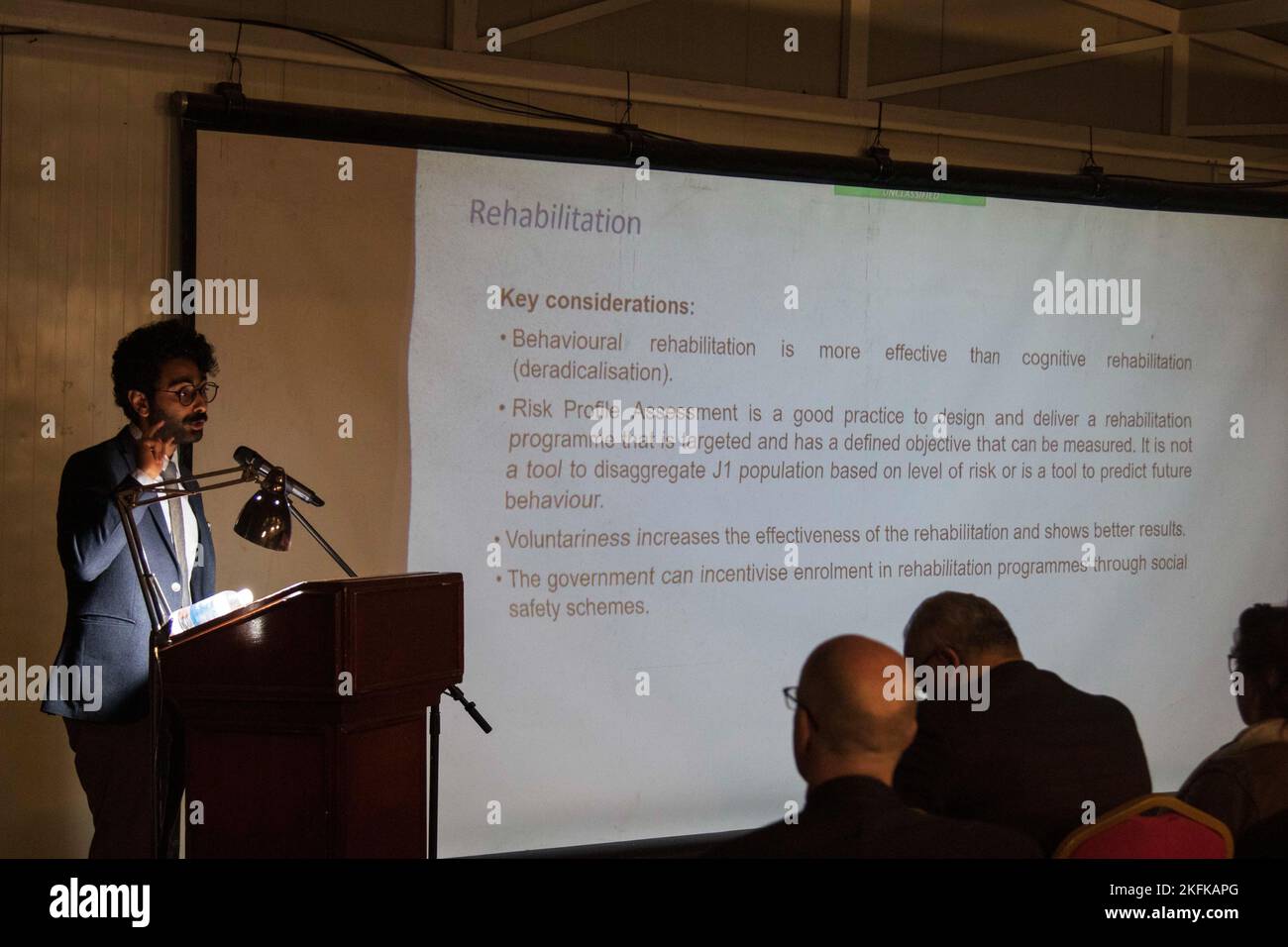 Mr. Islam El-Ghazouly, program manager, prevention of violent extremism ...