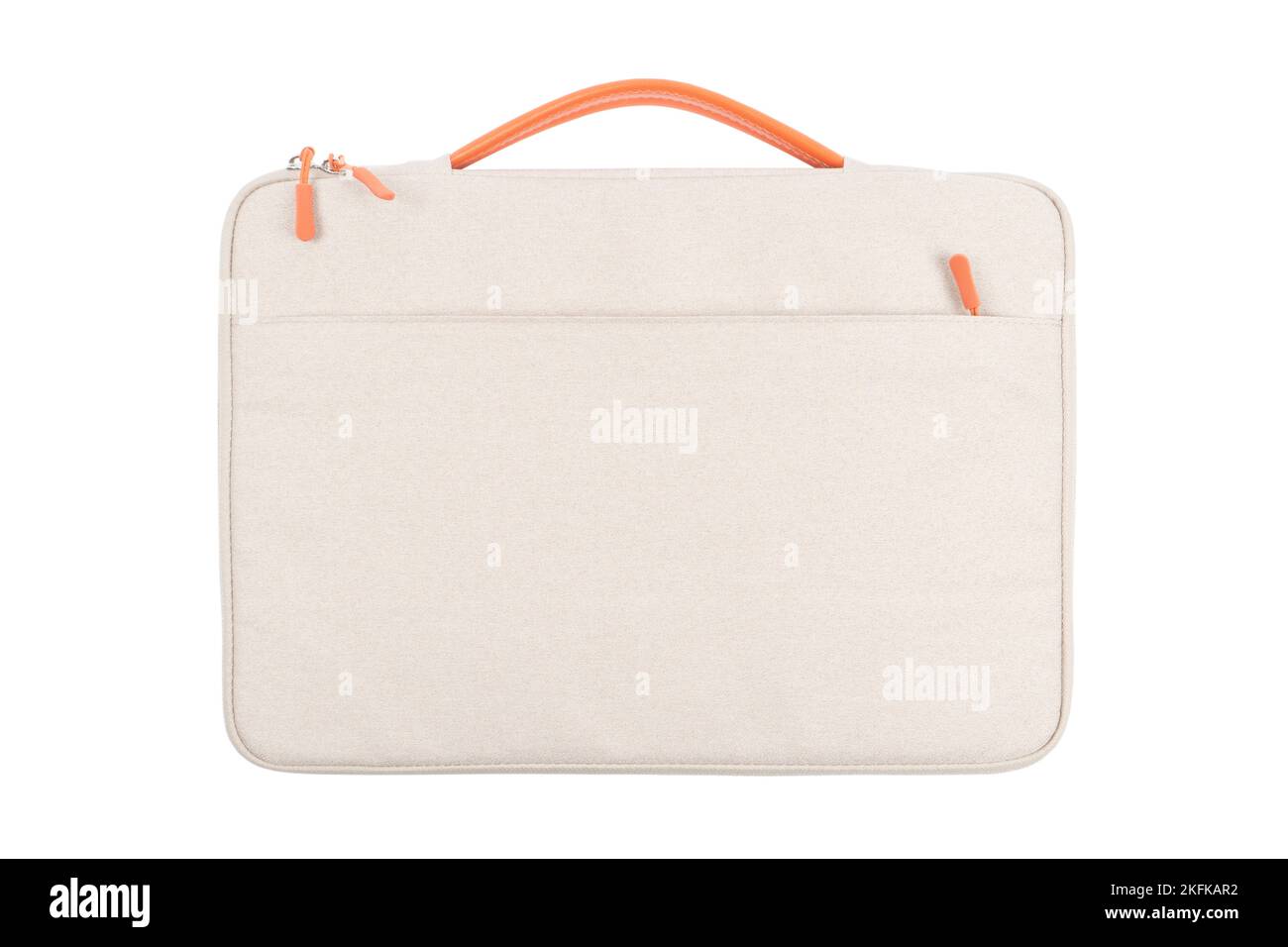 New fashion business bag or briefcase isolated on white background ...