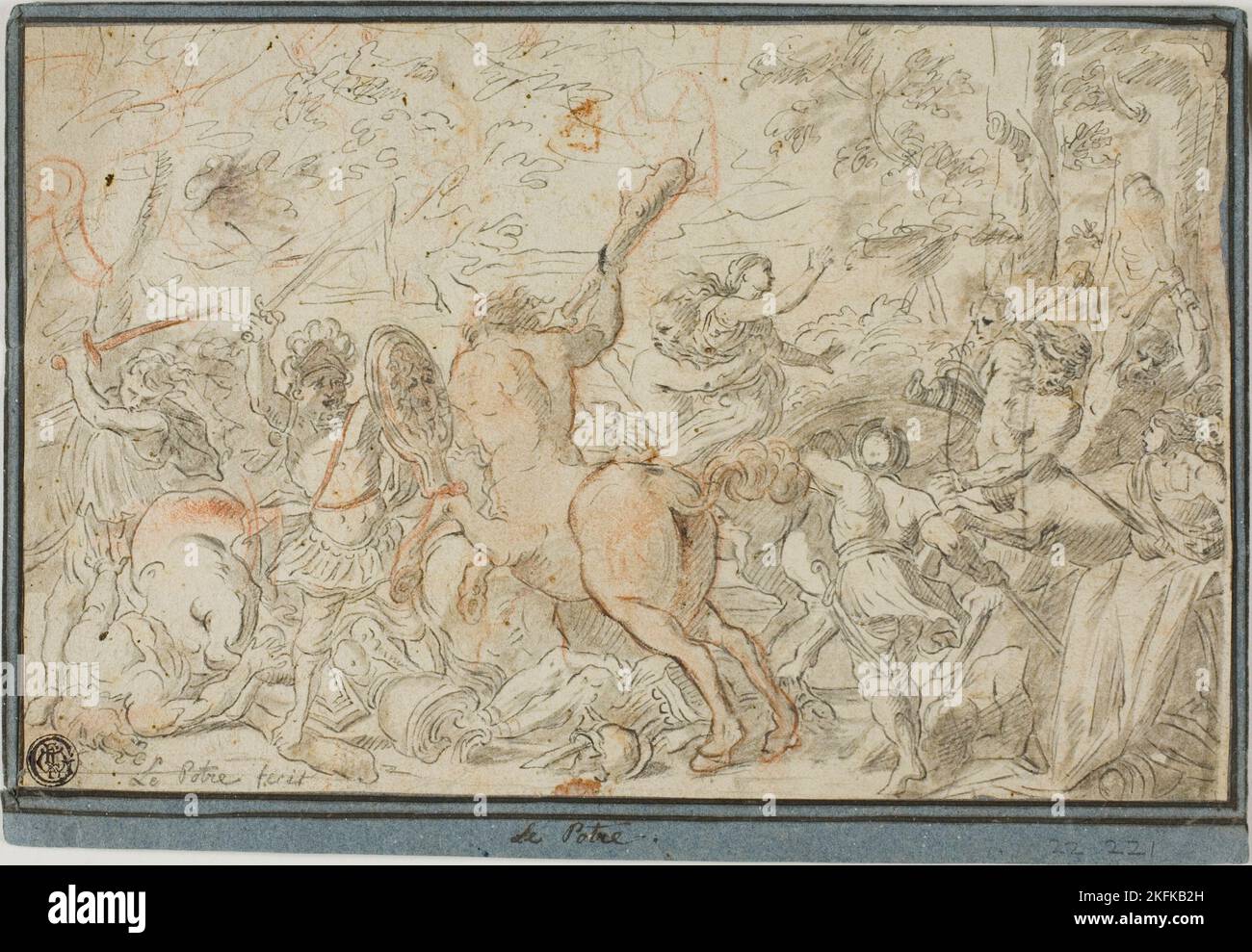 Centaur lapith fighting hi-res stock photography and images - Alamy