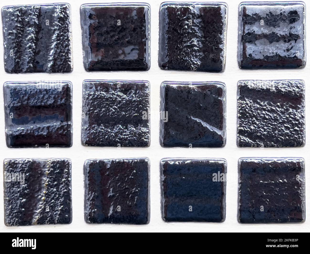 Mosaic with colored tiles texture background. Mosaic pattern. Small ...