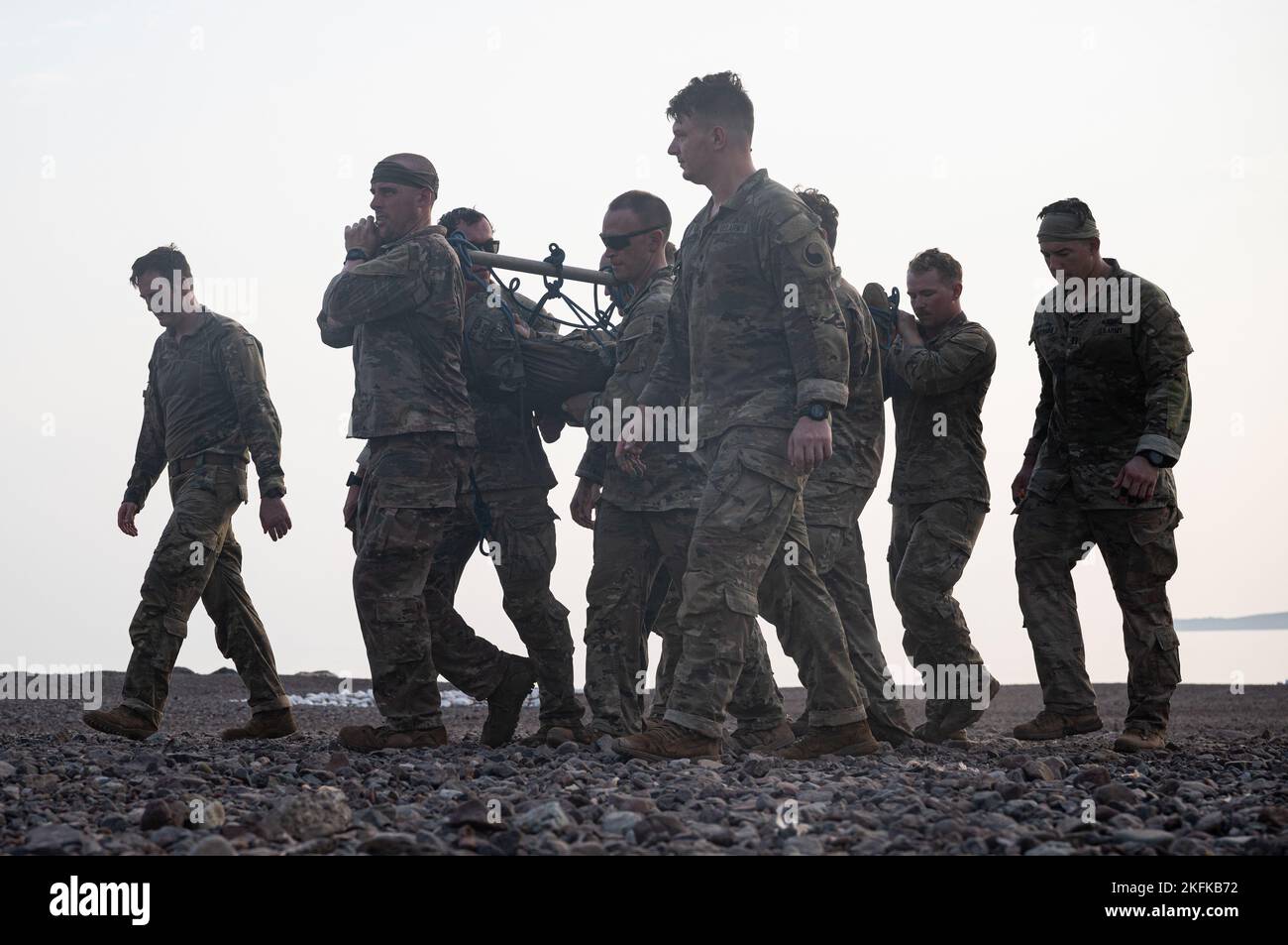 U.S. service members assigned to Combined Joint Task Force - Horn of ...