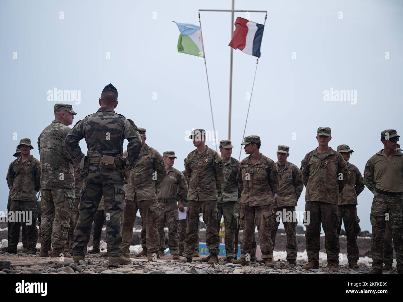 U.S. service members assigned to Combined Joint Task Force - Horn of ...