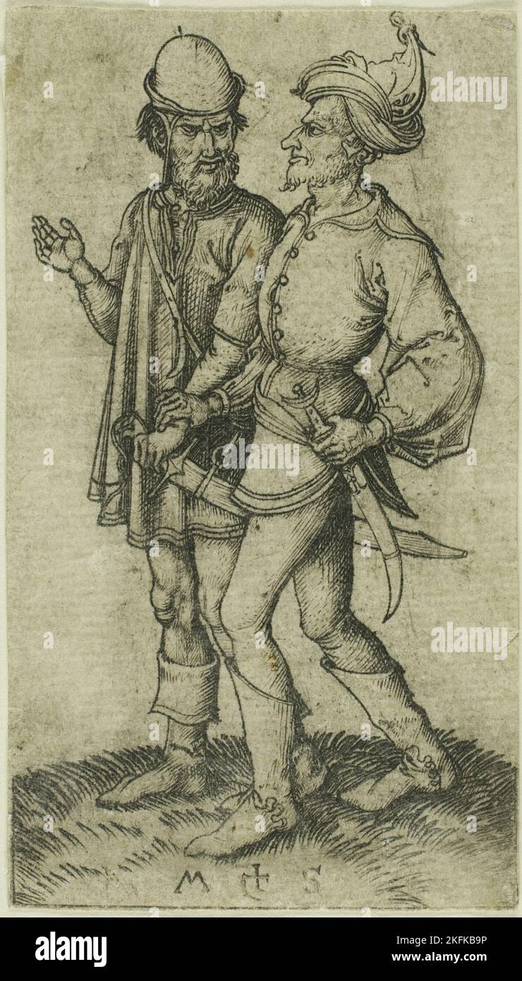 Two Moors in Conversation, n.d Stock Photo - Alamy