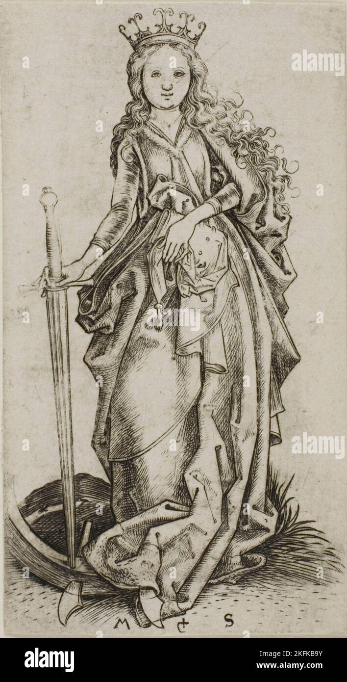 The Small Saint Catherine, n.d Stock Photo - Alamy