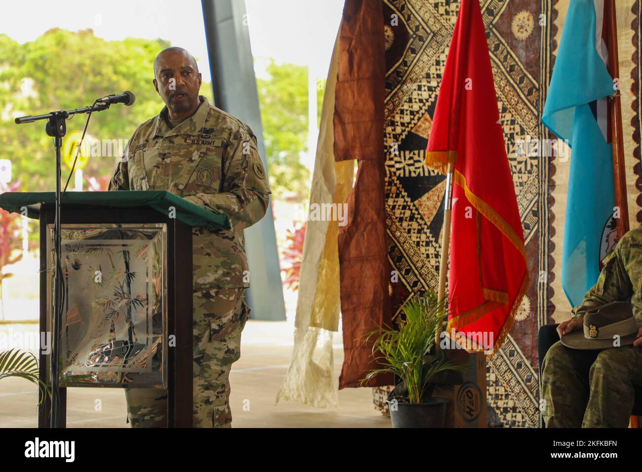 Maj. Gen. Reginald G.A. Neal, U.S. Army Pacific deputy commander ...