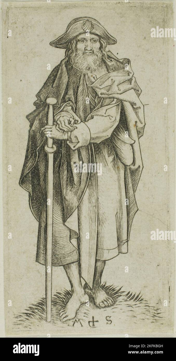 St. James Major, from Apostles, n.d Stock Photo - Alamy