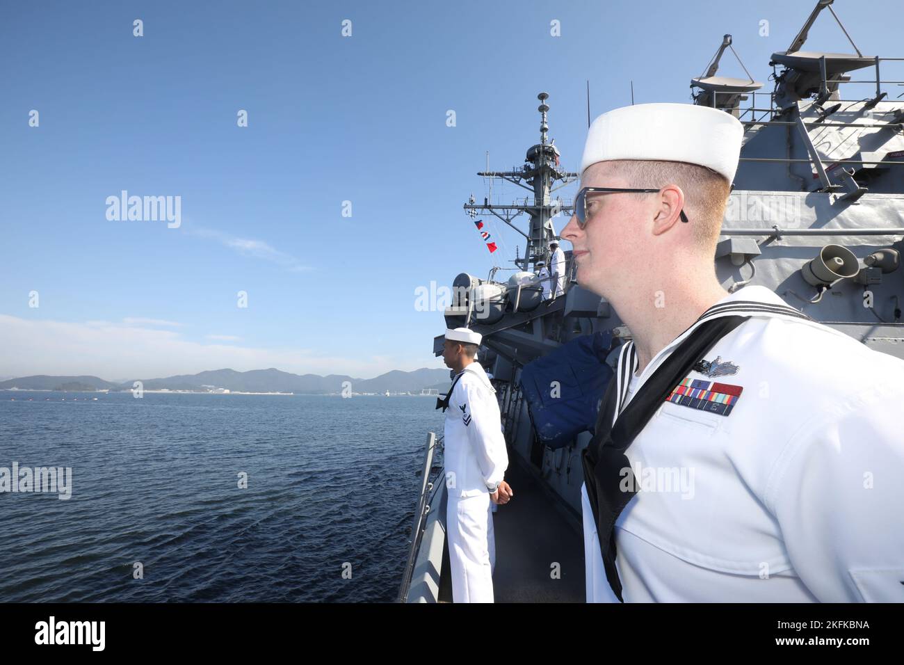 CHINHAE, Republic of Korea (Sept. 23 2022) Fire Controlman 2nd Class ...